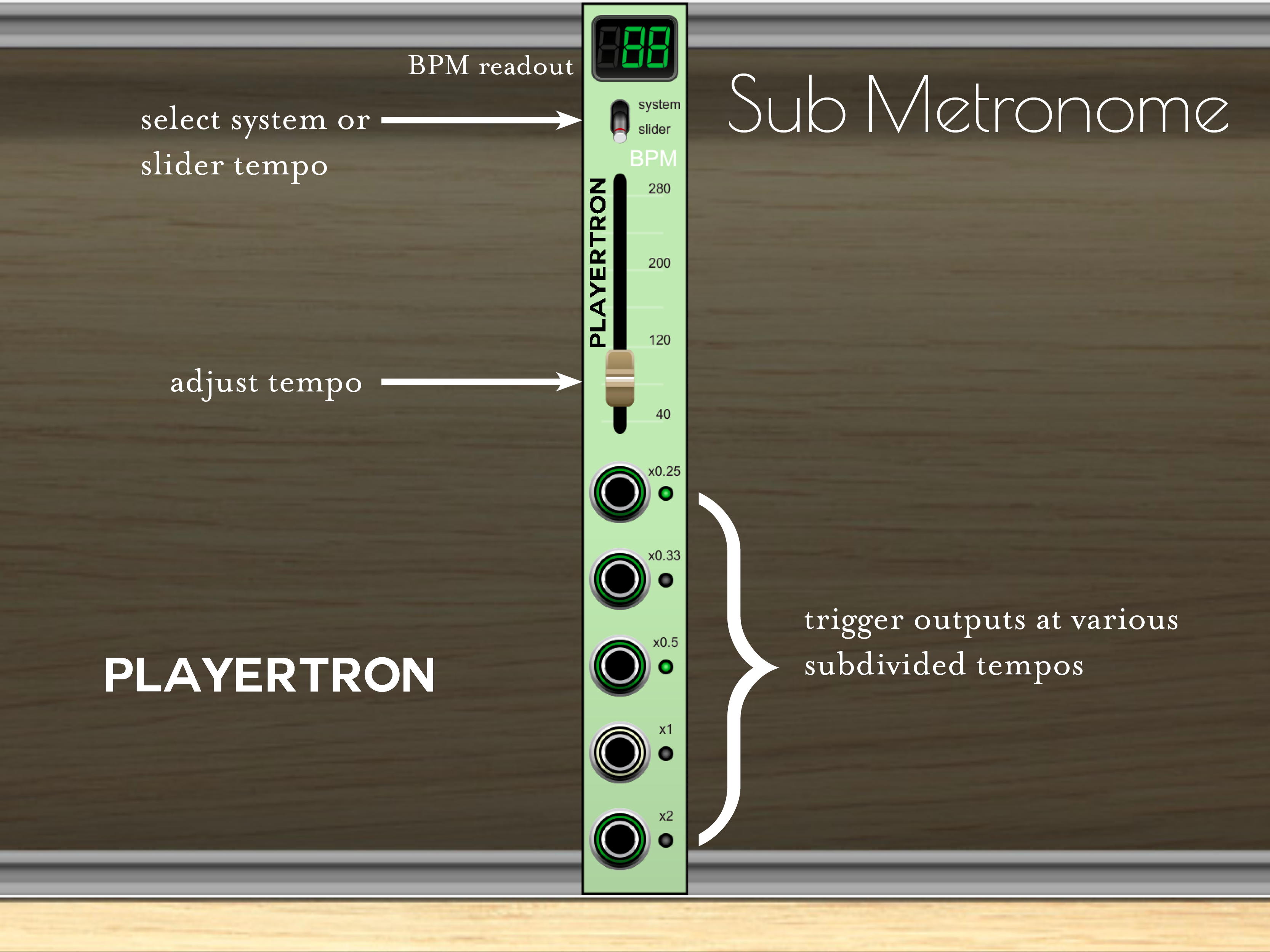 Sub Metronome – PLAYERTRON