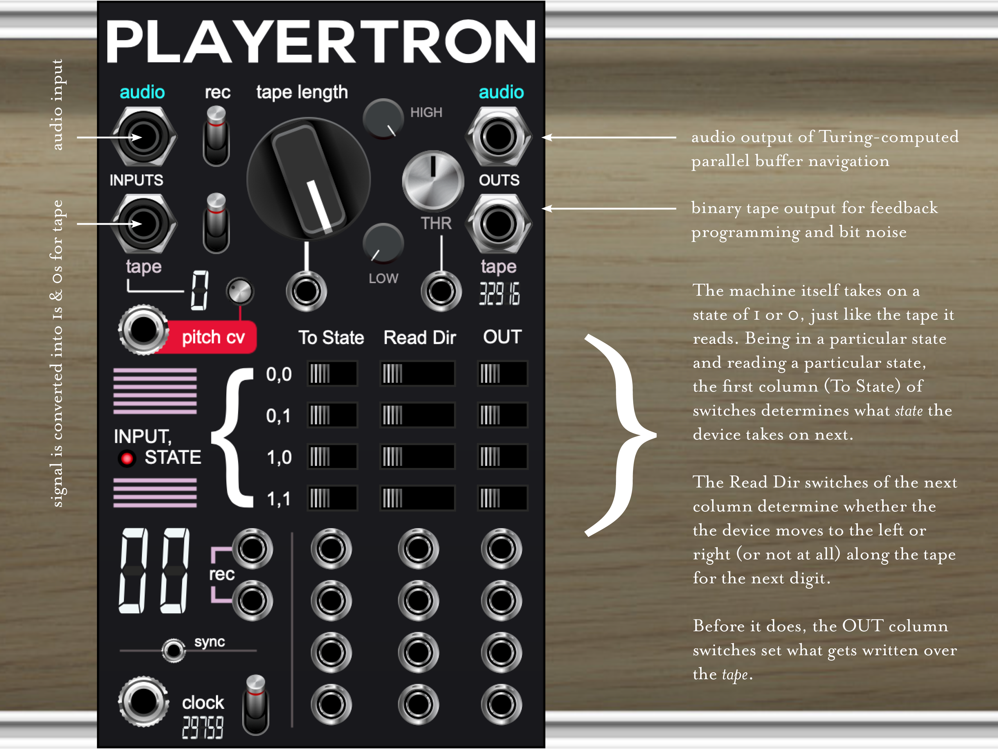 Turing Algorithm Tape Splicer – PLAYERTRON