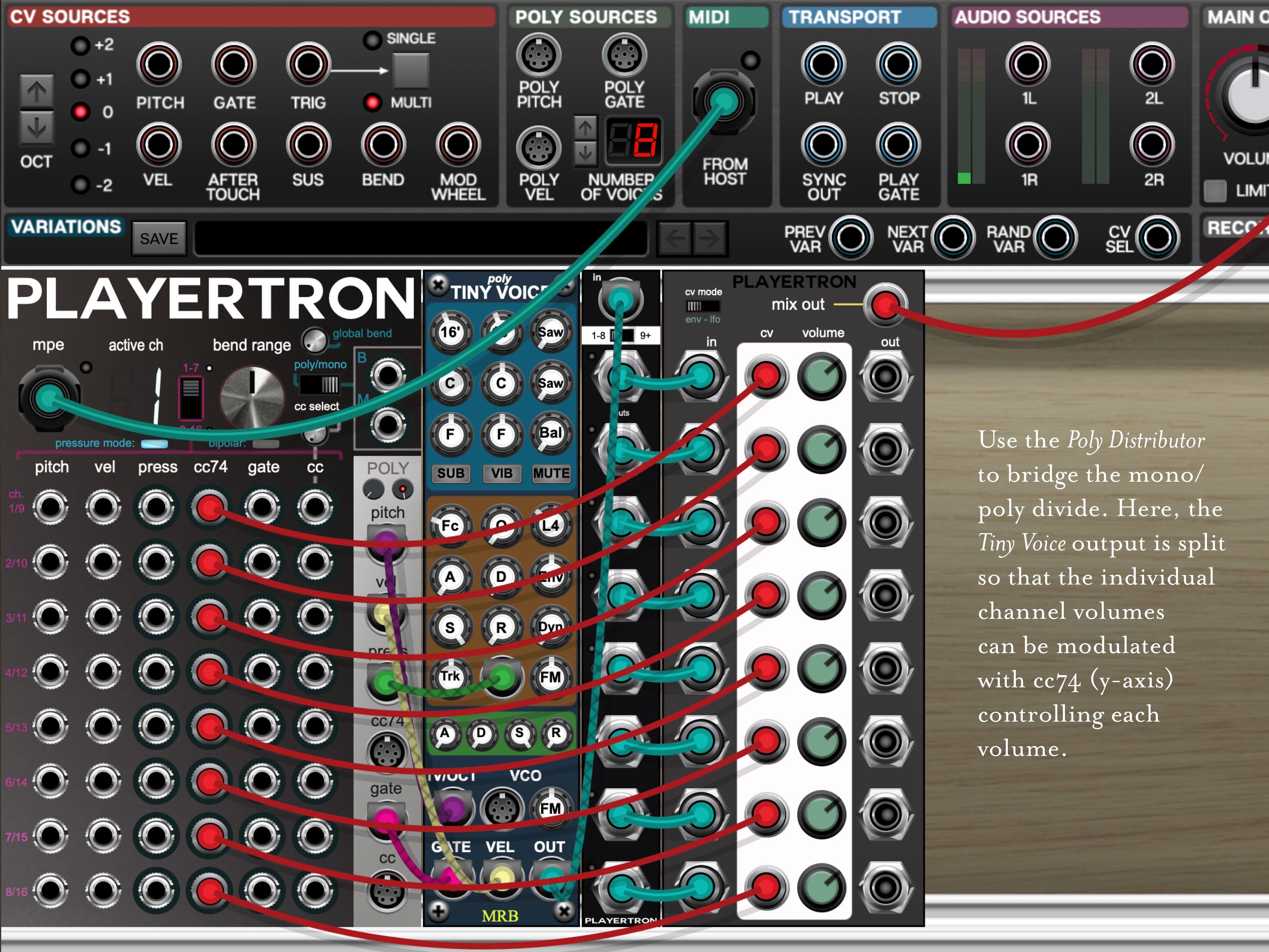 MPE MIDI Interface – PLAYERTRON