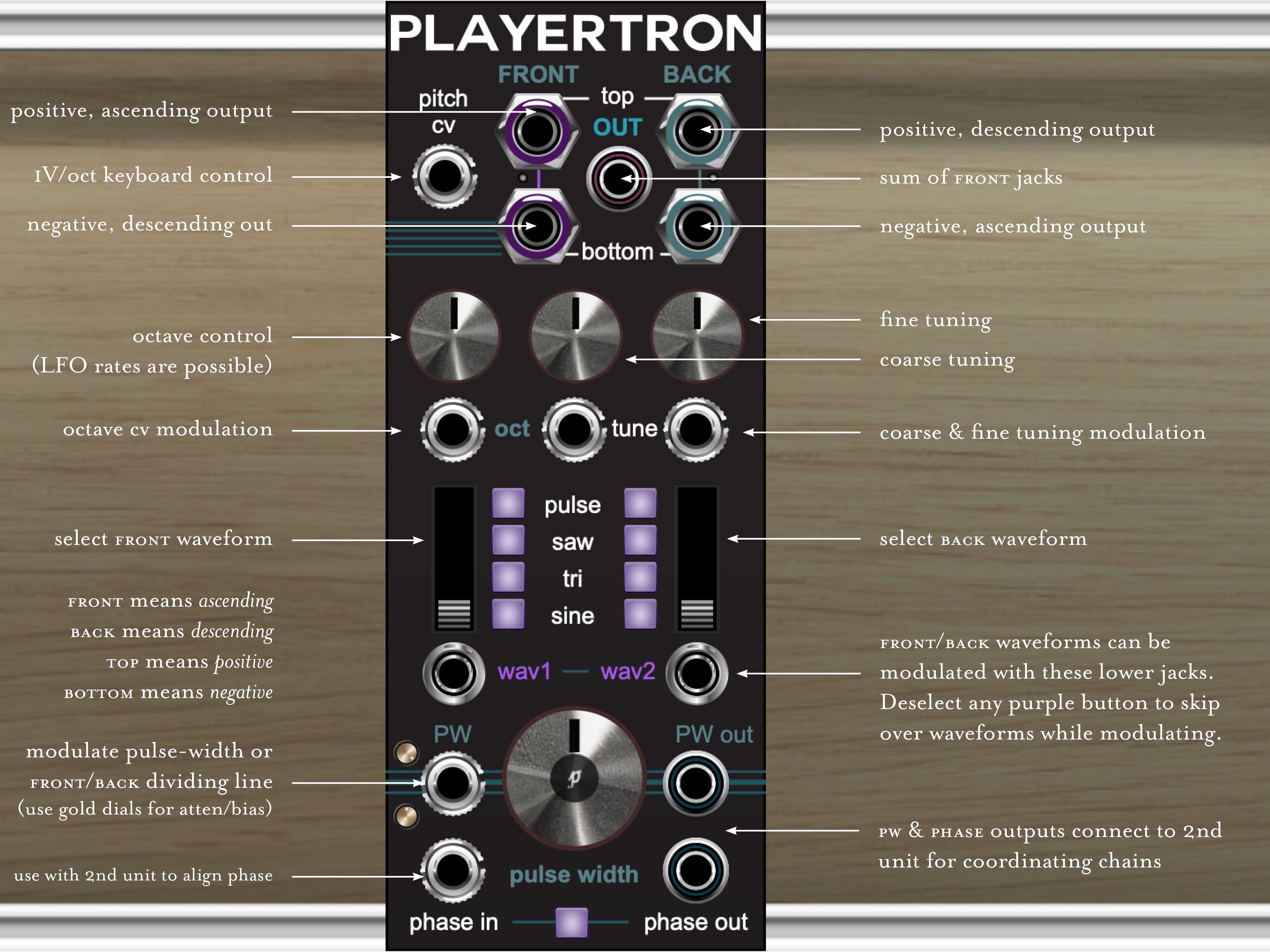 Disassembling Oscillator – PLAYERTRON