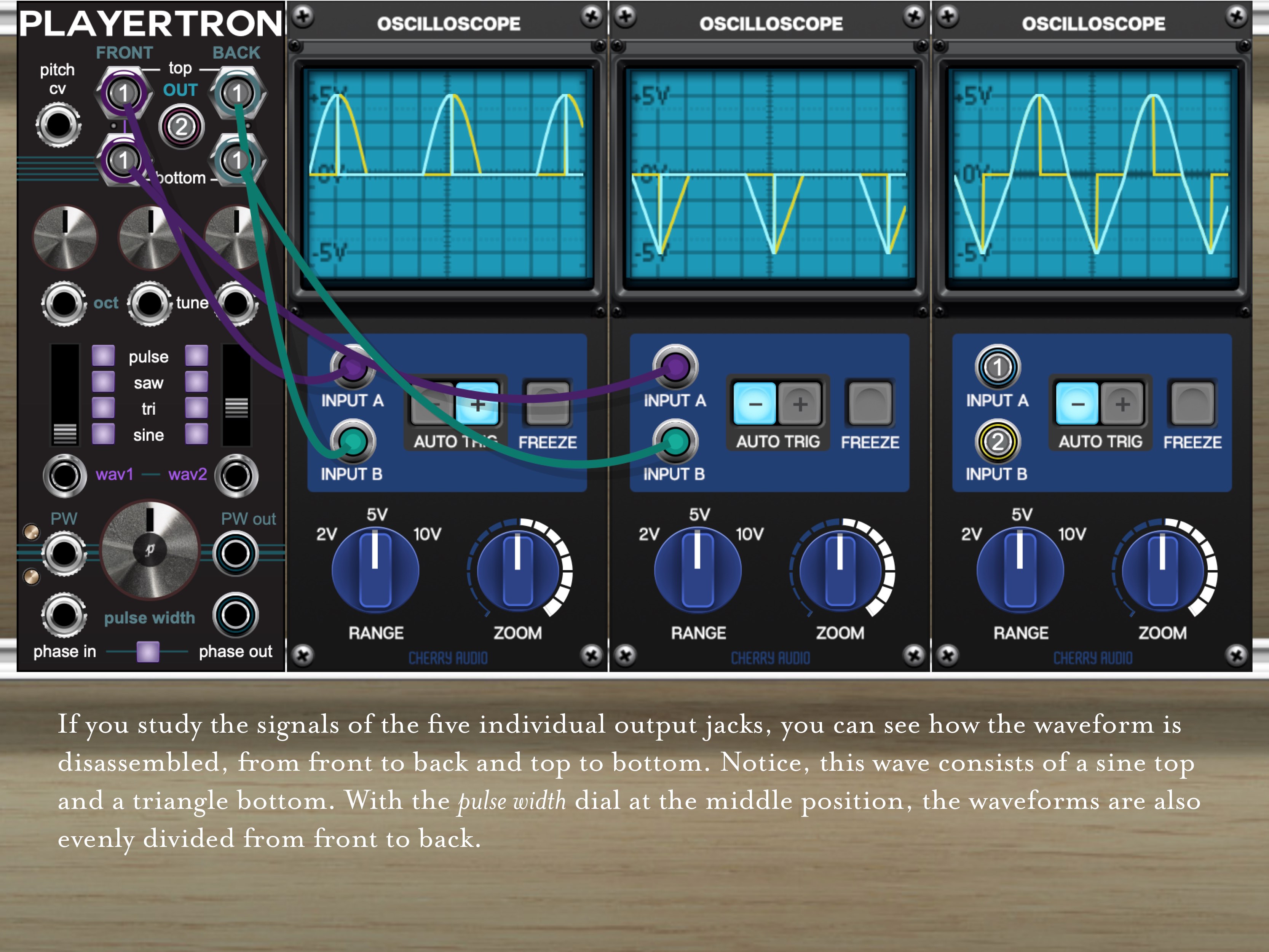 Disassembling Oscillator – PLAYERTRON