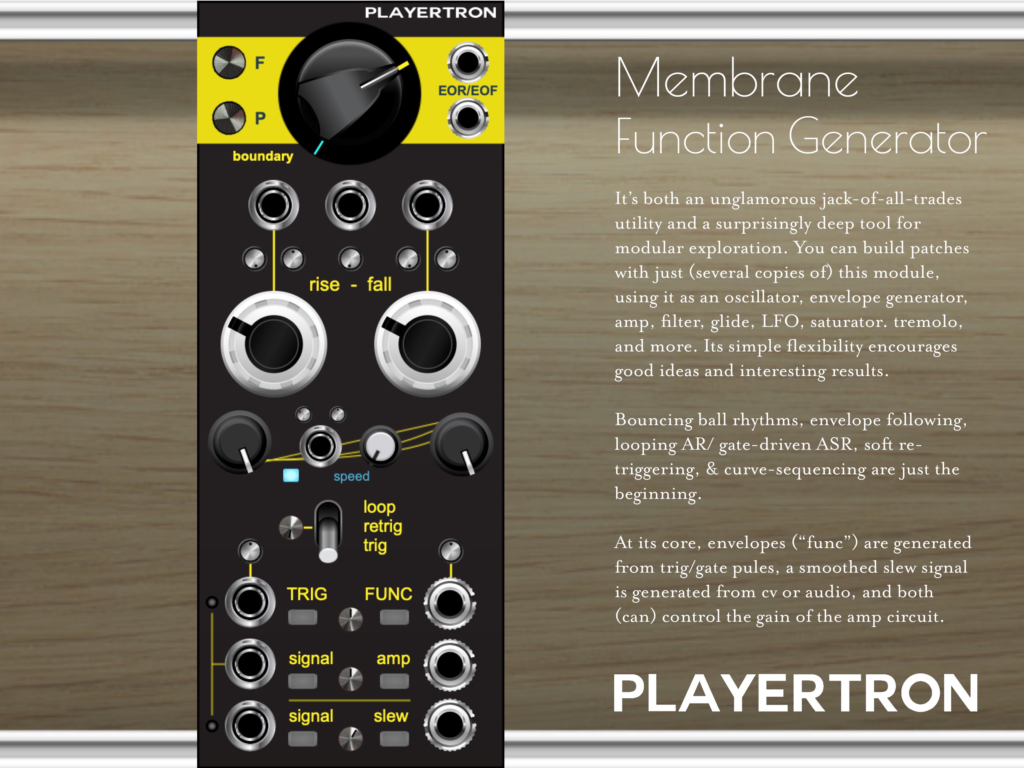 Membrane Function Generator – PLAYERTRON