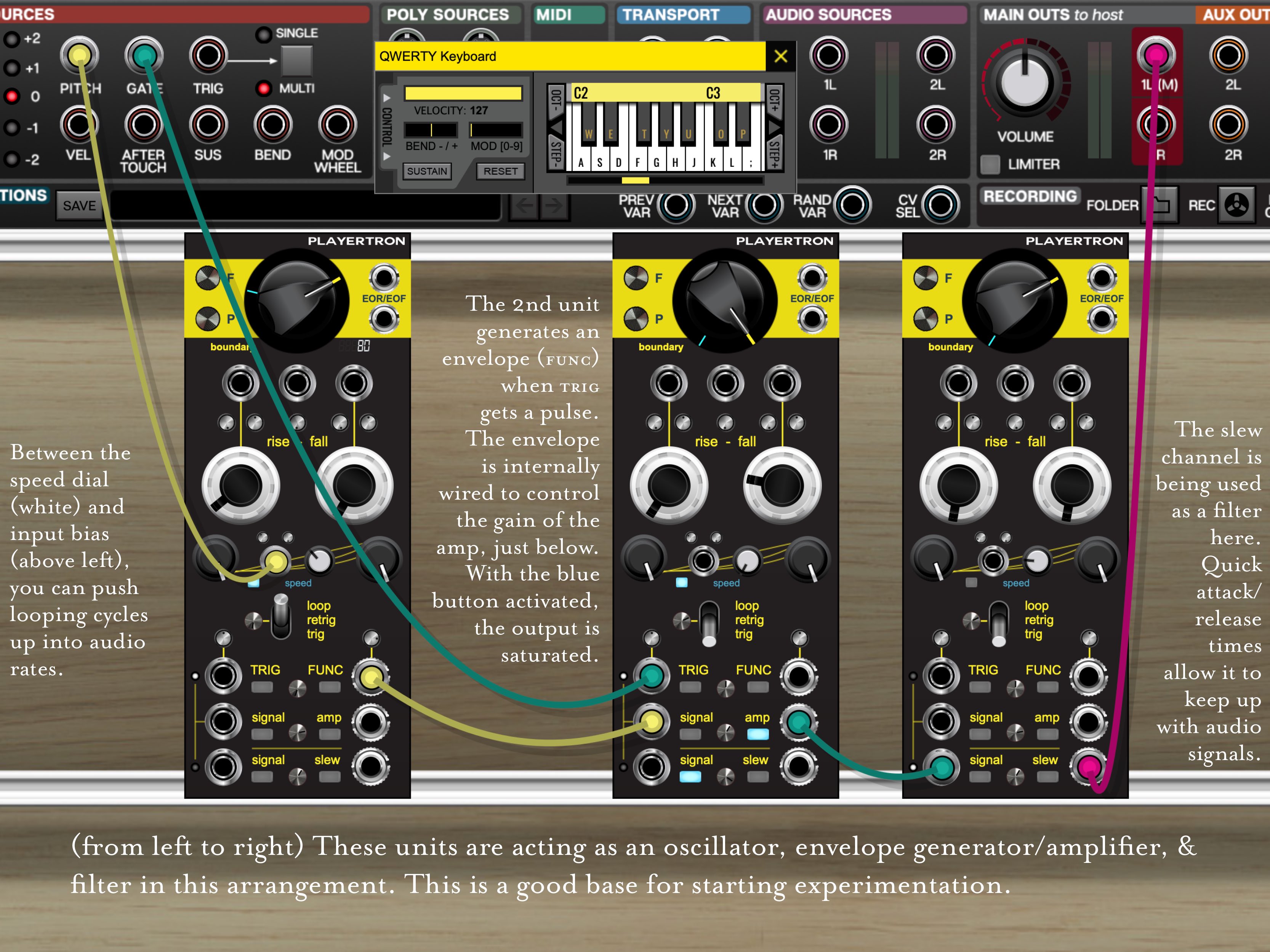 Membrane Function Generator – PLAYERTRON