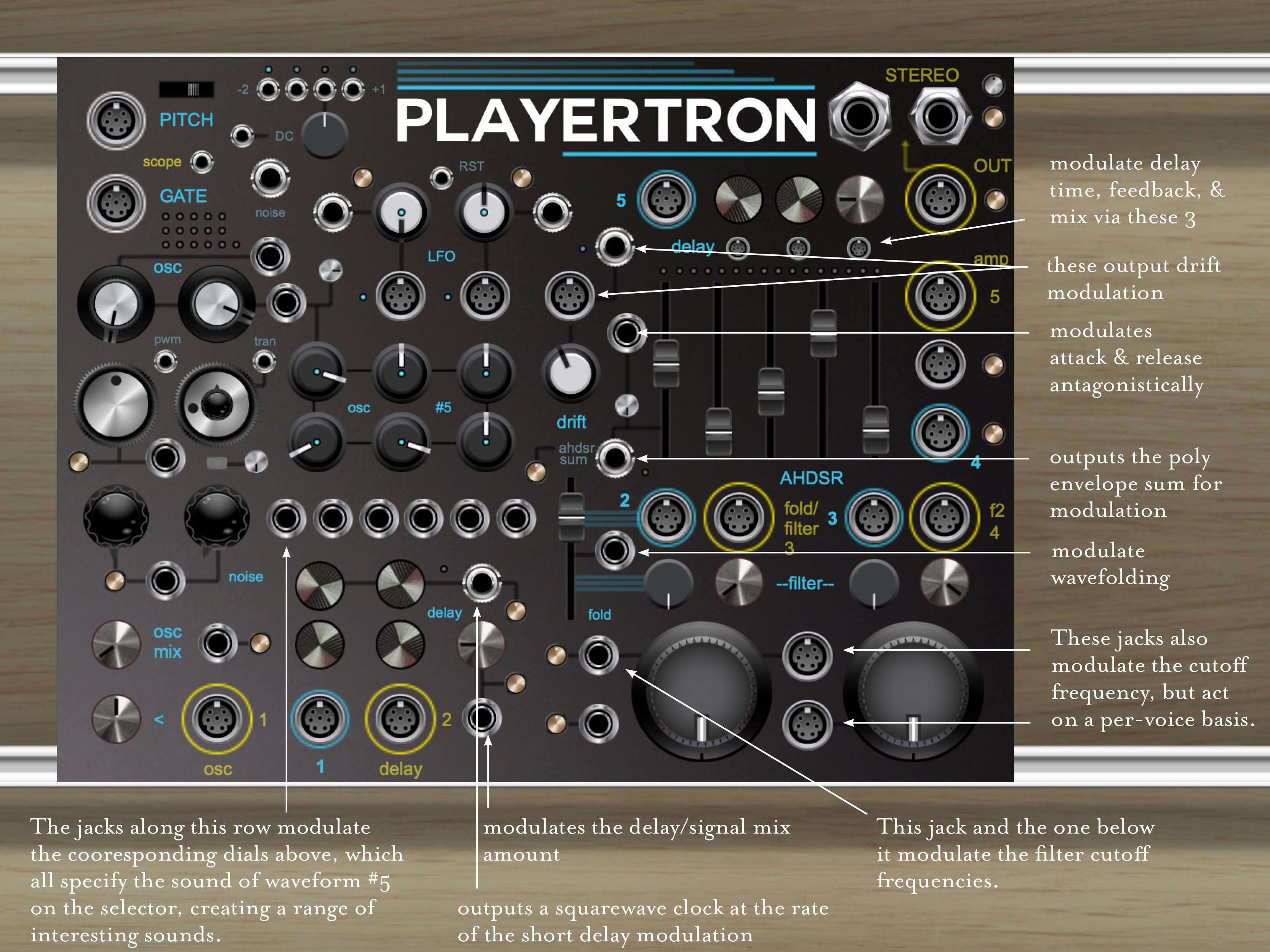 Gammaphone Semimodular Polysynth – PLAYERTRON