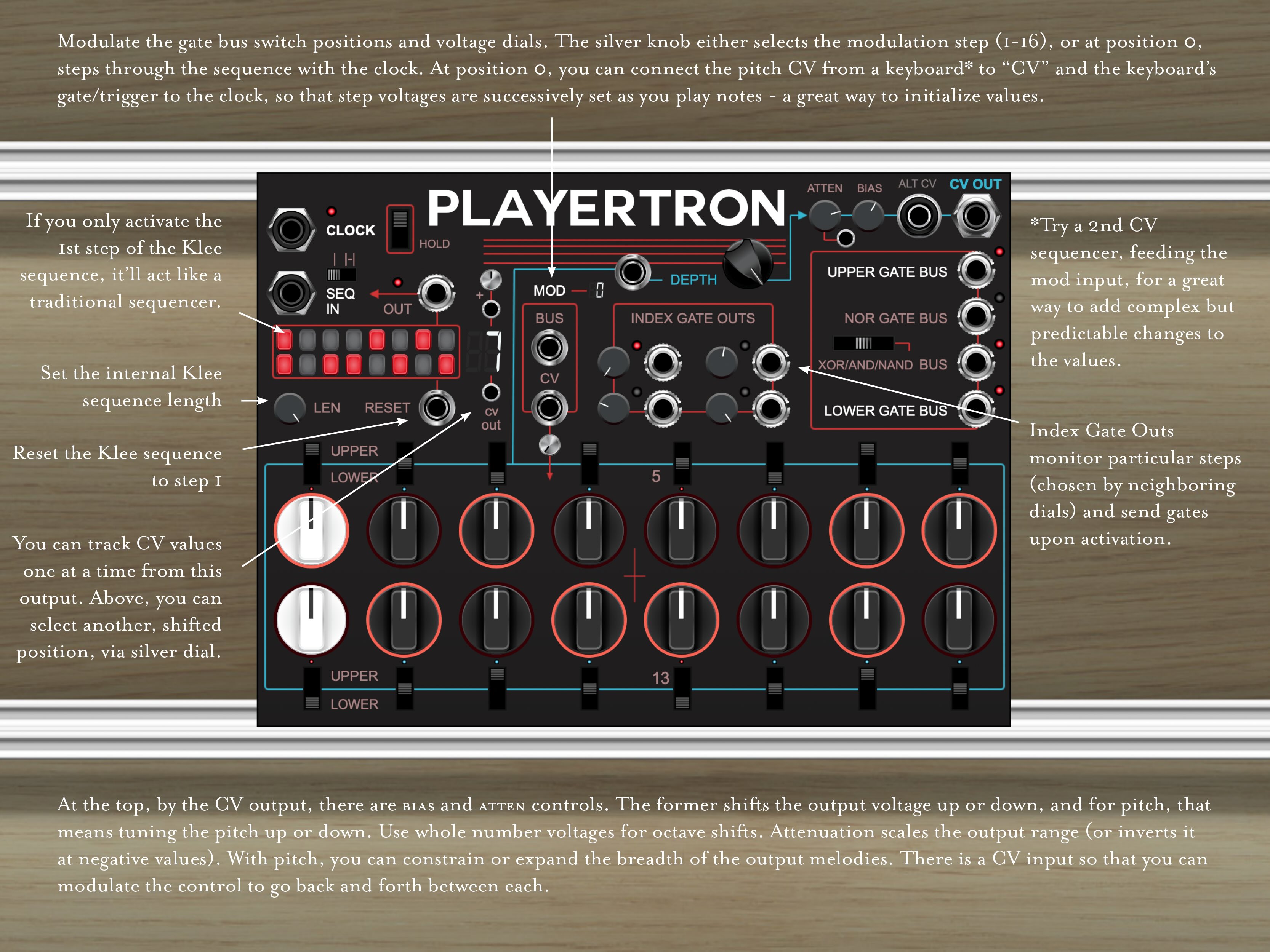Augmented Klee Combination Sequencer – PLAYERTRON