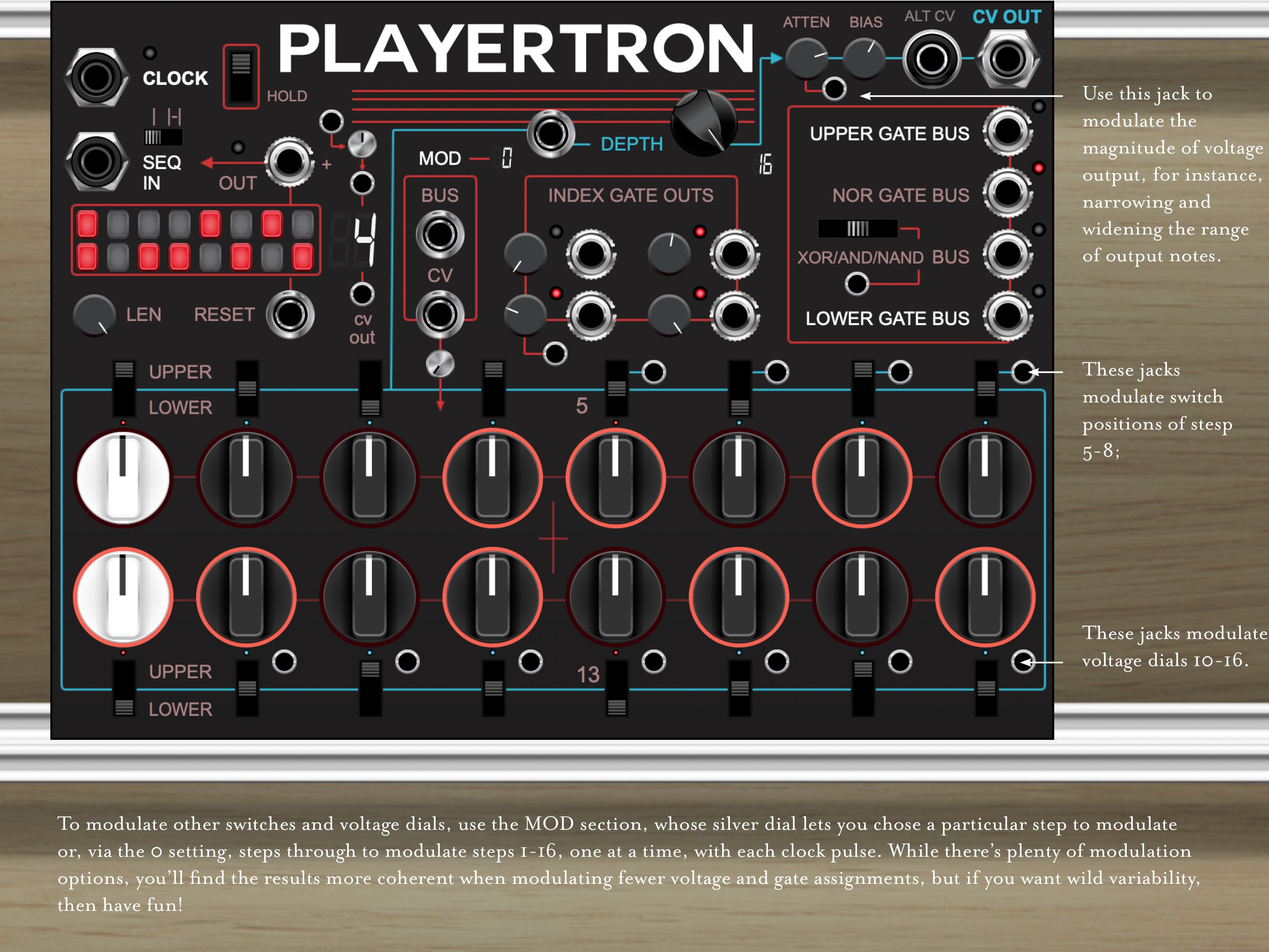 Augmented Klee Combination Sequencer – PLAYERTRON